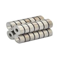 China High Rigidity Smco Ring Magnet Uncoated Large Diameter Ring Magnets for sale