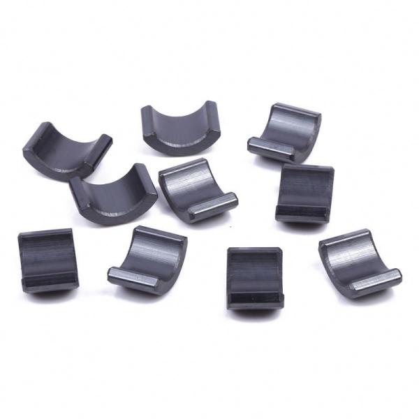 Quality Thru Diamterical Ferrite Arc Magnet Y30BH Grade Ceramic Ferrite Magnet for sale