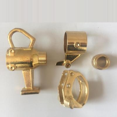 China GB ASTM Pure Investment Casting Process For Custom Brass Machining Components for sale