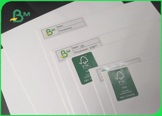 FSC Certified 215GSM 265GSM One Side White Clay Coated SBS Board For Printing