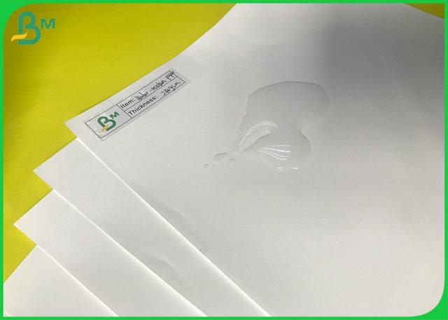 Sustainable Food Grade White Water Resistant Paper with 120gsm 145gsm 170gsm