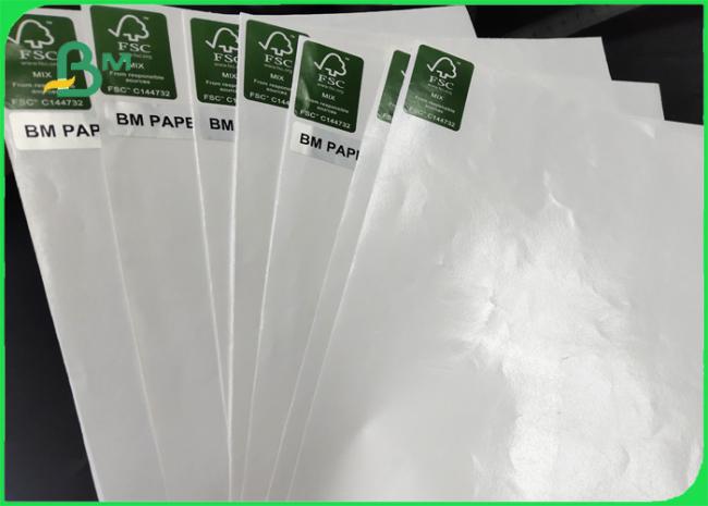 70g + 20g Woodfree Offest 종이 PE는 장에서 기름이 안 밴과 방수를 입혔습니다