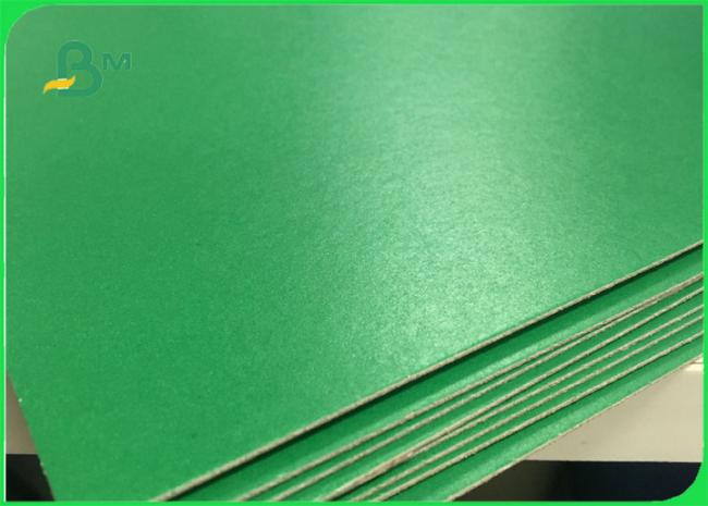 FSC Certificate Colored Green Book Binding Board Good Stiffness Customized