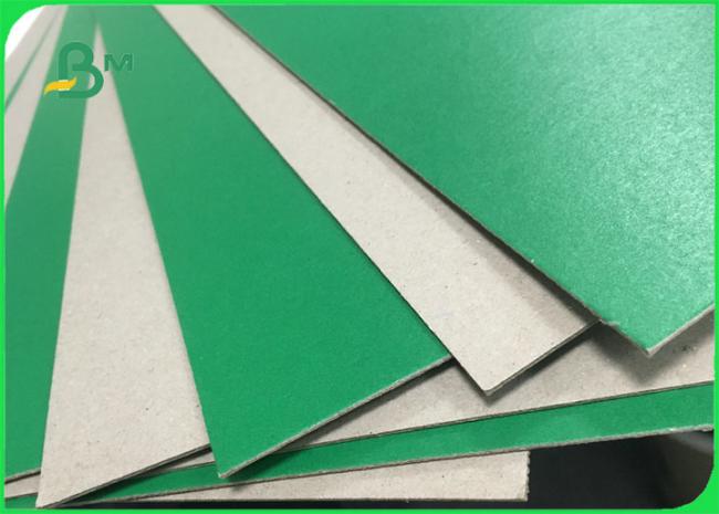 FSC Certificate Colored Green Book Binding Board Good Stiffness Customized