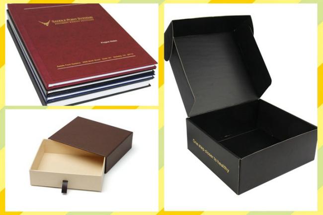 FSC Certificate Colored Green Book Binding Board Good Stiffness Customized
