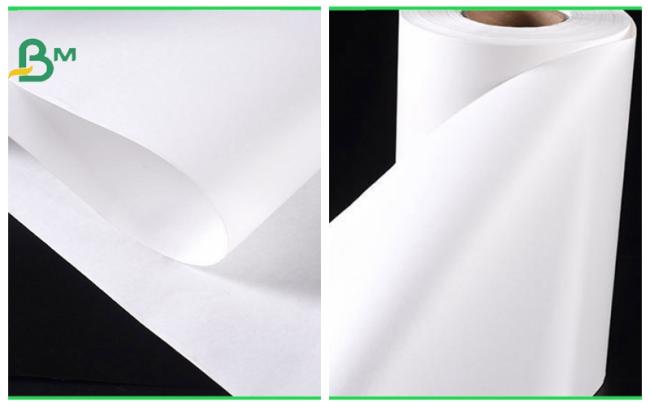 32 / 35 / 40grams MG White Kraft Paper FDA Roll Packaging For Packing Chips
