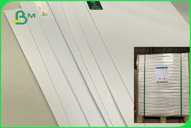 Long Grain Wood Free Uncoated Offset Printing Paper With High Whiteness FSC