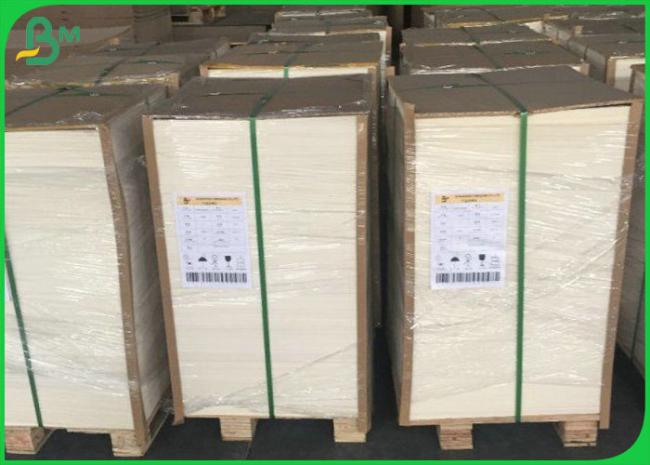 1mm 1.2mm 1.5mm 1.8mm White Color Double Side Card Board For Packages Boxes