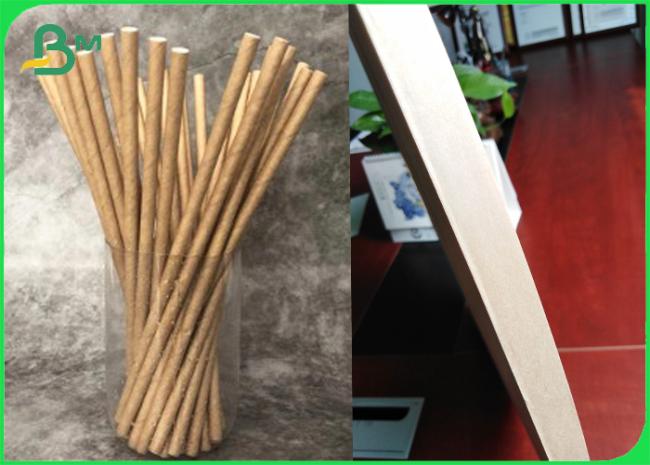 Food Grade Stripe Printed Straw Paper Slitted Small Rolls for Drink Straws