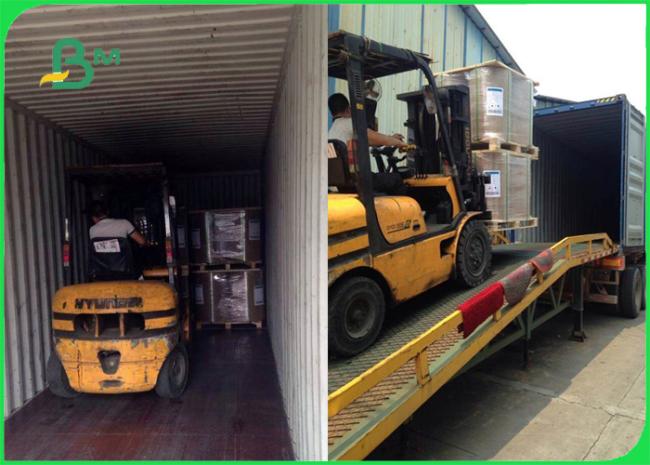 One side printed 100% recycle pulp good whiteness 300gsm duplex board for packing