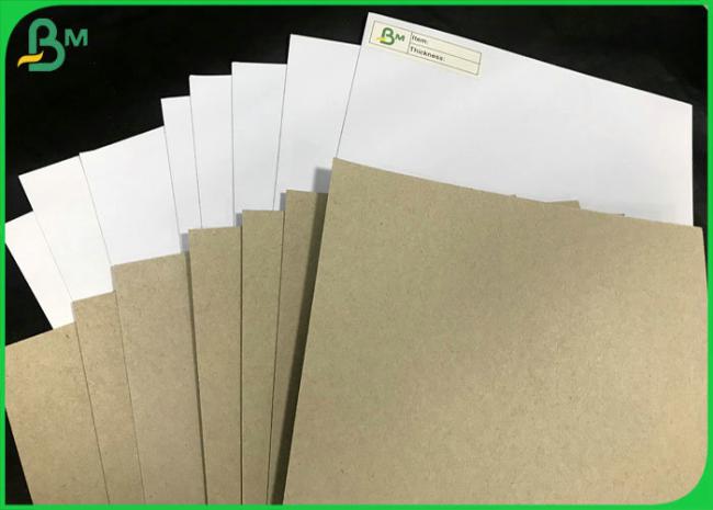 White Clay coated Gray Back Paper 170 gsm to 450 gsm Duplex Board in sheets