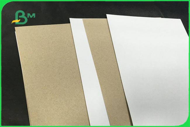 FSC Recyclable Dulpex Board With Grey Back For Packaging 200gsm 250gsm 300gsm
