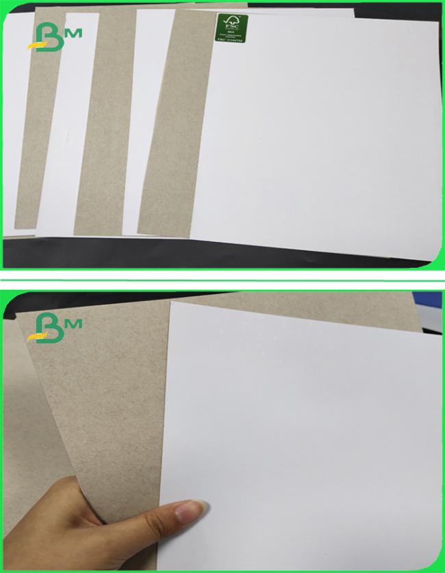 il cartone di 400/450gsm C1S con la dimensione della parte posteriore di Grey ha personalizzato 70 * 100cm