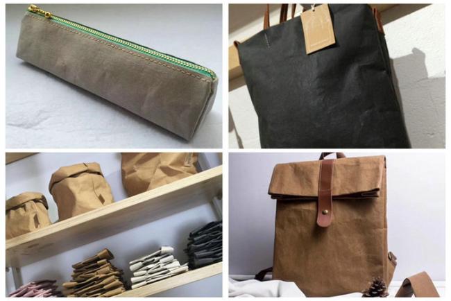 Both Sides Smooth Washable Kraft Paper Fabric In Roll Packing OEM Available