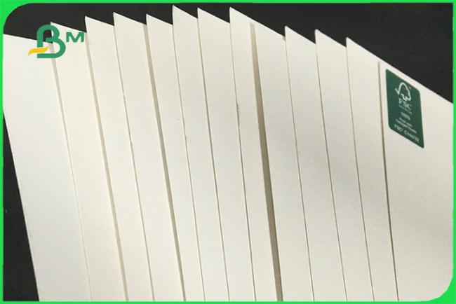 Food Grade Single PE Coated Paper For Food Packing Grease Proof Customized