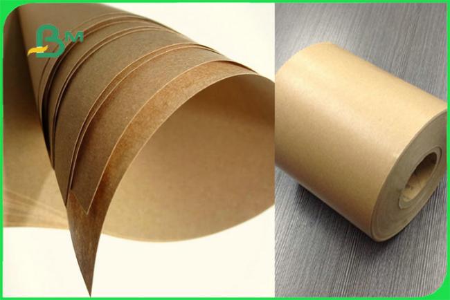 Food Packaging One Side Coated PE Brown Kraft Paper in Roll FSC FDA Certified