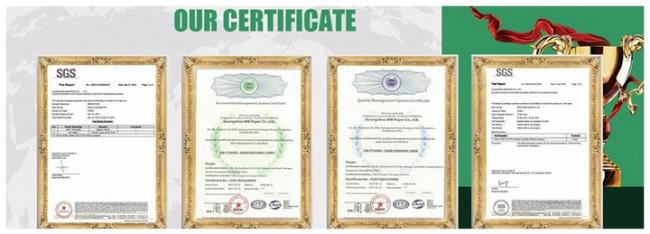 Recycled White Surface Coated Duplex Board Grey back Paperboard 250gsm 300gsm