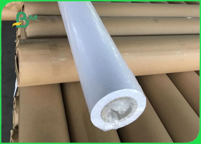  60 / 70 / 80gsm Large Format Inkjet Plotter Paper Roll For Clothes 72inch