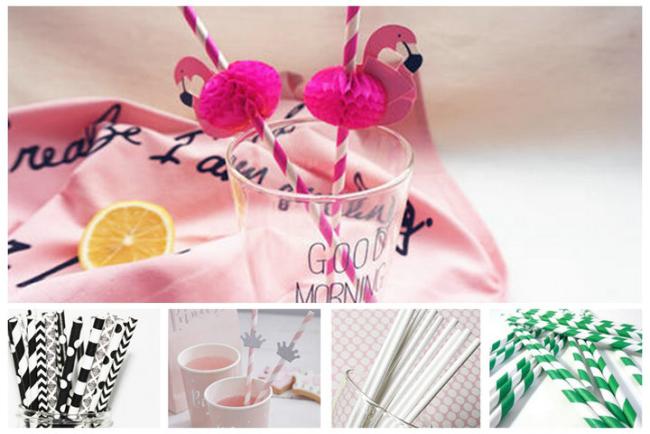 Widely Used High Quality Colorful Straw Paper with PatternedFor Straw Sucker