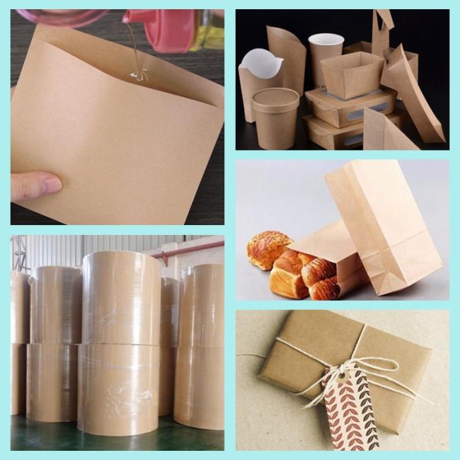 Polyethylene PE coated kraft 300gsm Waterproof Pallet Liner Brown paper
