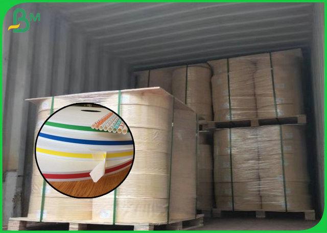 60g Degradable Colour Slit Paper Roll With 3 Inch Core Radius