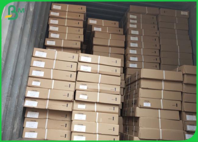Small Roll 80gsm High Whiteness Plotter Paper For CAD Plotter Printers