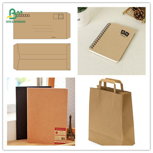 Buona carta kraft Non candeggiata piegante a prova d'umidità della polpa vergine per le borse & le scatole