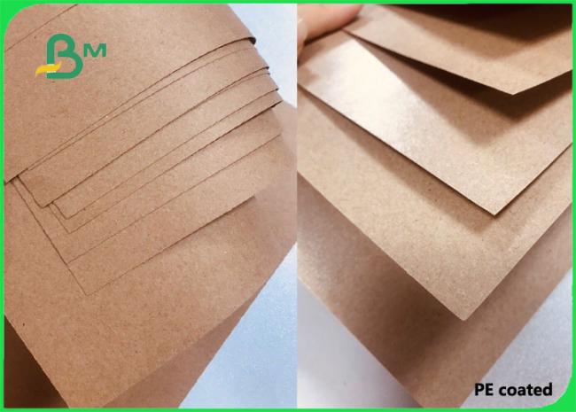 PE coated brown cup stock paper
