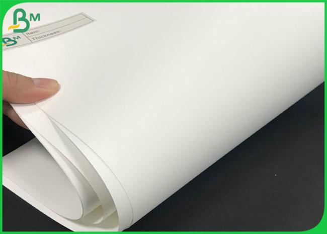 Anti Tear 32 * 45cm 200um 300m Double Sides PP Coated Synthetic Stone Paper Sheets