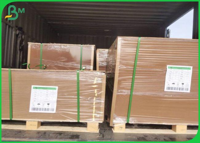 Direct Food Contact 300gsm Natural Brown Kraft Paper Board With FDA Approved