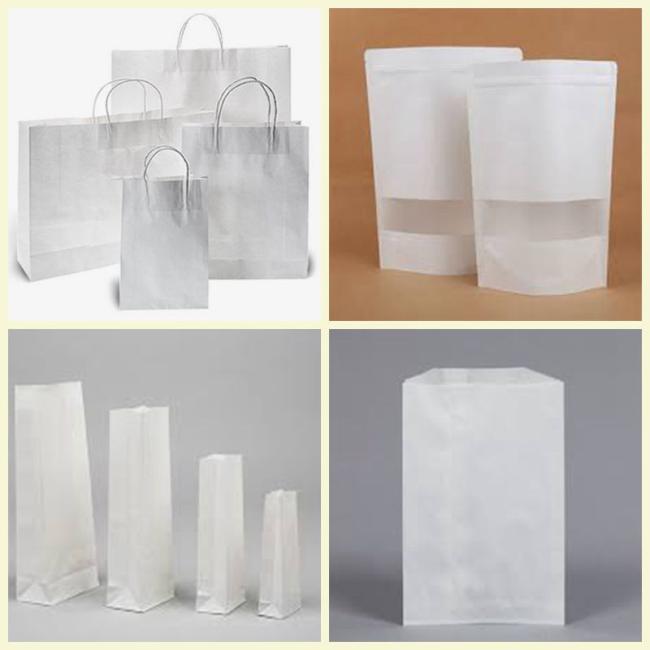 white kraft paper