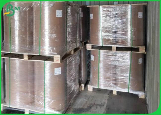 100% Virgin Pulp One Side PE Coating White Kraft Paper With FDA Approved