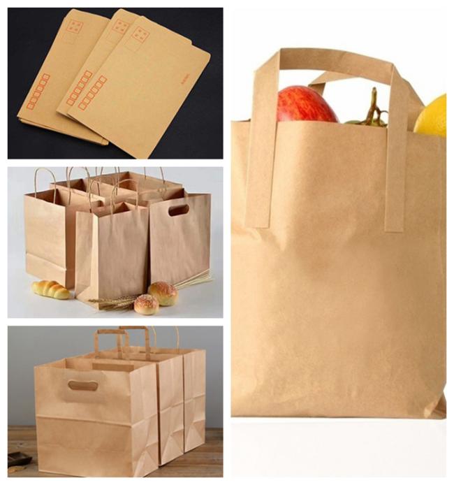 Environmental Friendly 80g Bamboo Pulp Kraft Paper For Filing Paper Bags