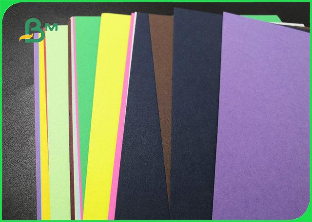 180gsm 220gsm Color Bristol Paper For Stationery Excellent Smoothness 60 * 90cm