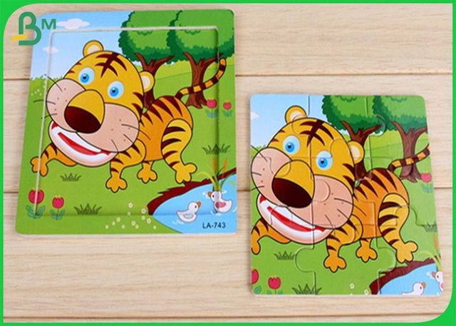 High Stiffiness Foodgrade Grey Board 350gsm For Making Puzzle Toy