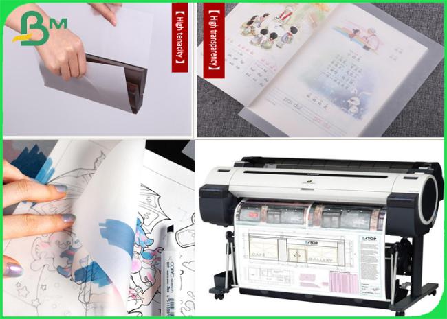 White tracking paper