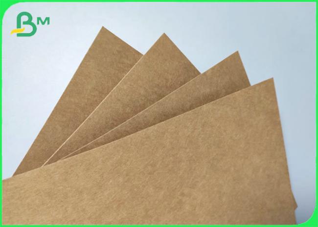 High Tensile Uncoated Degradable Unbleached Kraft Paper Sheet For Gift Box Making