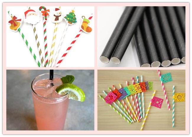 60gsm Printable Black Drinking Straw Paper Roll With FSC Certified