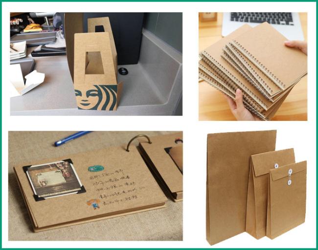 A4 A5 Kraft Paper 200gsm For Sketchbook 50sheet / Pack Good Toughness