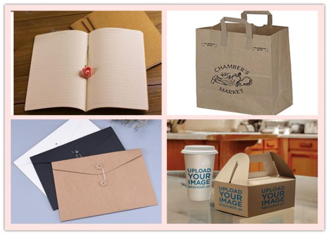 光沢が無い200gsm 250gsmブラウン クラフト紙 シートのA3/A4/A5サイズ