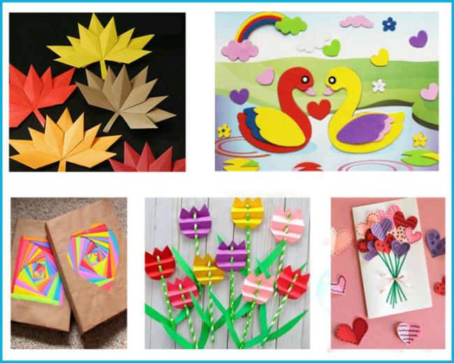  230gsm 250gsm Colored Cardstock Paper For DIY Crafts Smooth Surface A3 A4