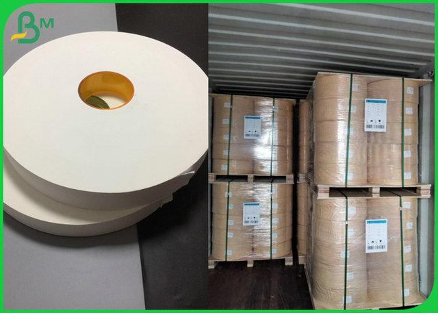 28gsm Straw Wrapping Paper bianco 38mm 44mm per l'imballaggio della paglia singola