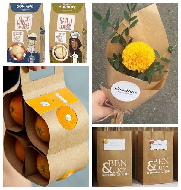 묶음에서 내유성 250g + 10g PE 코팅된 식품 등급 갈색인 크라프트 지