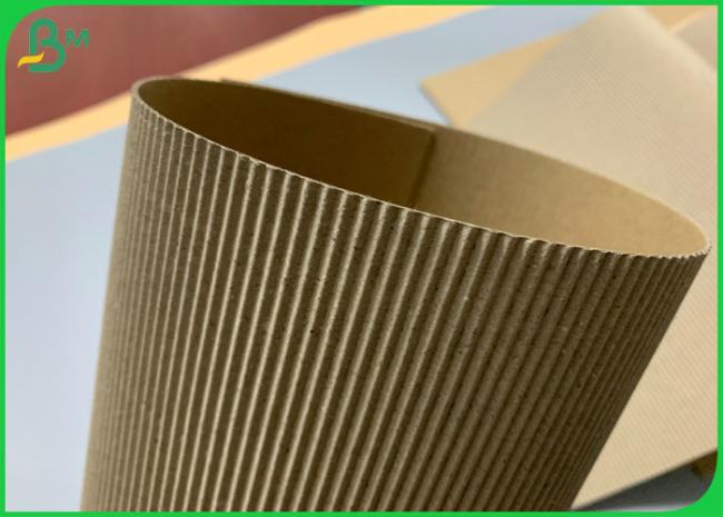 Brown Corrugated board E Flute For Making Fresh Fruit Corrugated Box