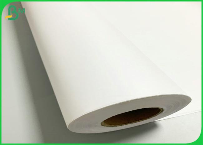 Wide Format 1520mm x 50m 80gsm CAD Plotter Paper High Brightness