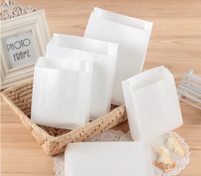 80gr 100gr PE Coated White Paper Grease Resistant For Restaurant Paper Bags 