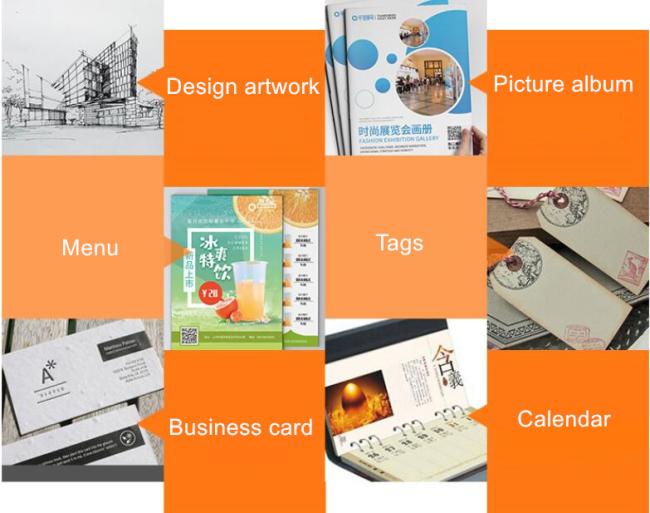 180g Double Side Coated White Glossy Art Paper For Color Laser Printer