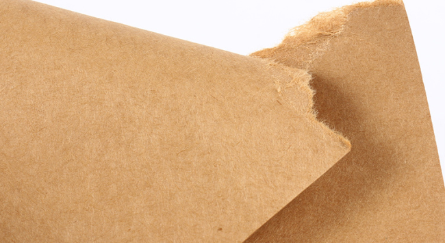 300g Brown Kraft Food Grade Paper For Making Fast Food Packaging Box 