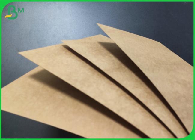FSC 275g 375g Food Safe Brown Kraft Paper For Making Salad Take Away Box 