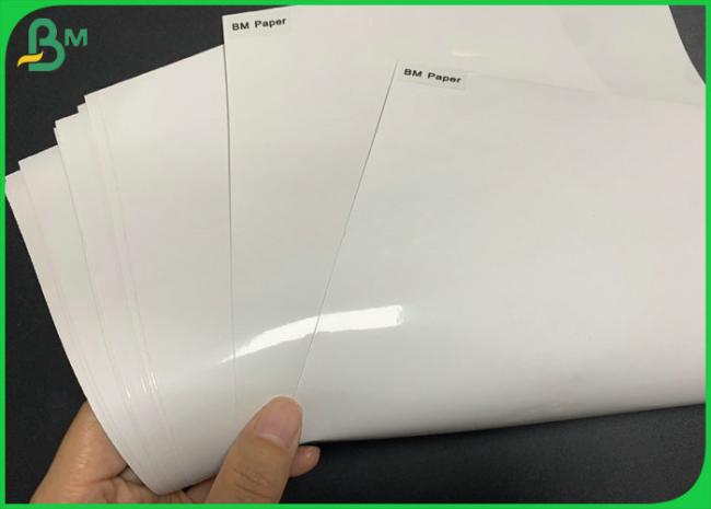 100 x 100cm 70g 80g Cast Coated Paper For Canned label Glossy 